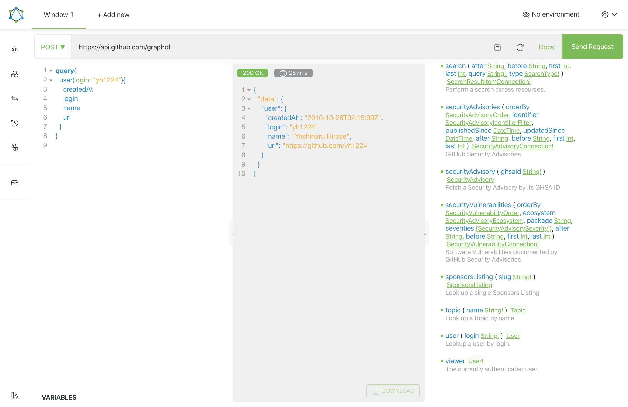 GitHub API v4 を適当な知識で使ってみる #GraphQL - Qiita
