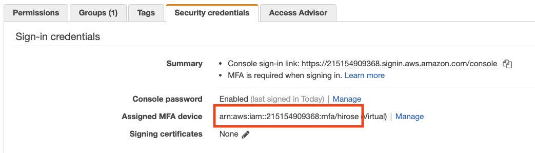 AWS (／SAM／EB) CLI で IAM Role ／ MFA を使用する #aws-cli - Qiita